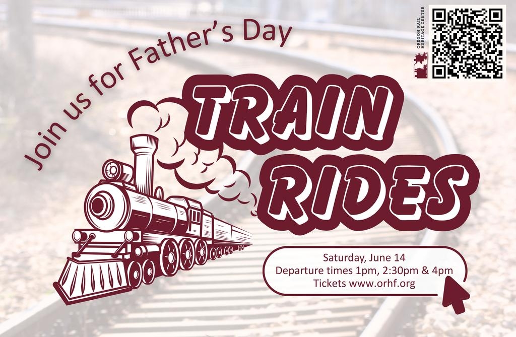 Community Plus - Father's Day Train Rides On June 14